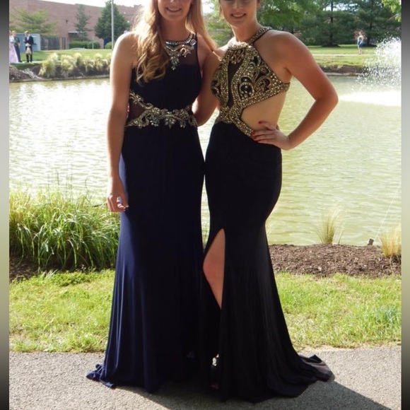 Dresses | Prom Formal Dress Jeweled | Poshmark